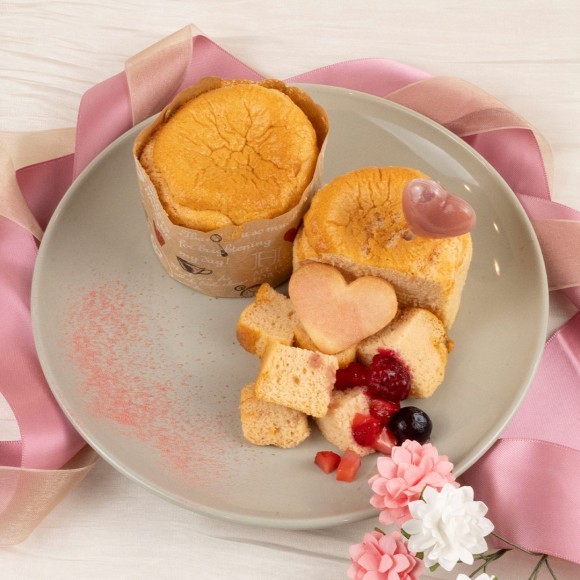 愛犬用バレンタイン限定シフォンケーキが無添加・手作りにこだわるIdea dog chefより1月16日(木)発売｜PressWalker